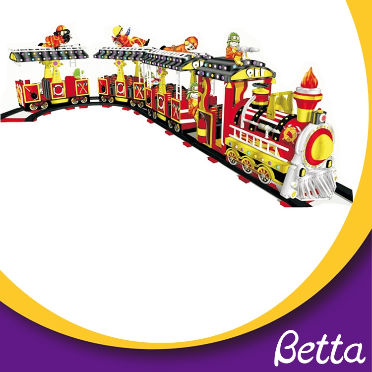 Commercial amusement park cartoon children's electric train - Buy ...