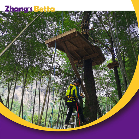 What is the working principle of the jungle adventure high-altitude ...